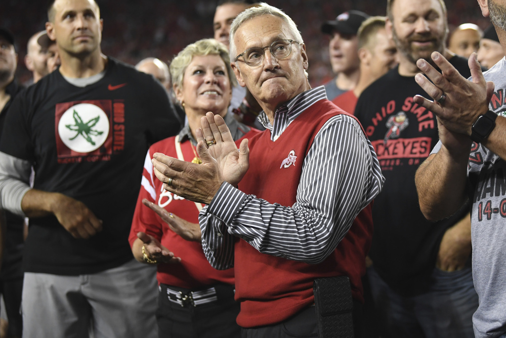 Former Ohio State Football Coach, Youngstown State President Jim ...